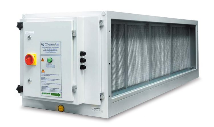 厨房用電気集塵機（ESP） | 分煙・空気清浄機のクリーンエア